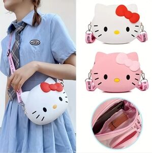 Hello Kitty | Accessories | Hello Kitty Sanrio Silicone Crossbody Bag ...